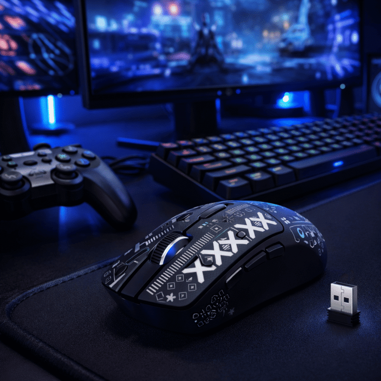 Souris Sans Fil XB Wireless Mouse – Design Moderne & Précision – Doshift